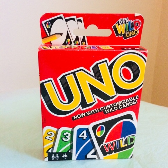 Mattel | Toys | Mattels Uno Card Game W Customizable Wild Cards | Poshmark